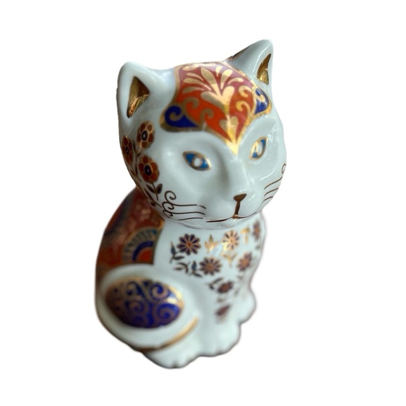 Imari | Art | Vintage Imari Porcelainware Cat Made In Japan Gold Tone ...